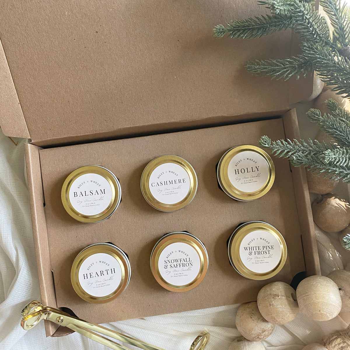 Winter Candle Flight – Riley & Wheat